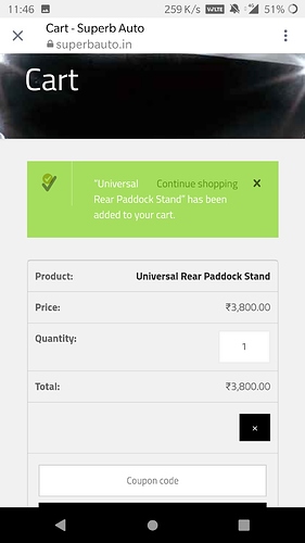 Paddock stand - Accessories - Ather Community